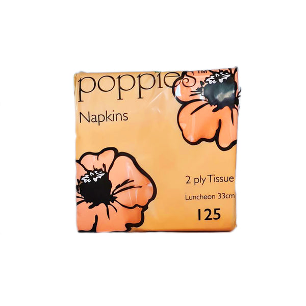 Napkin Peach 33cm 2Ply 2000Pk | Tableware | Tiki Packaging
