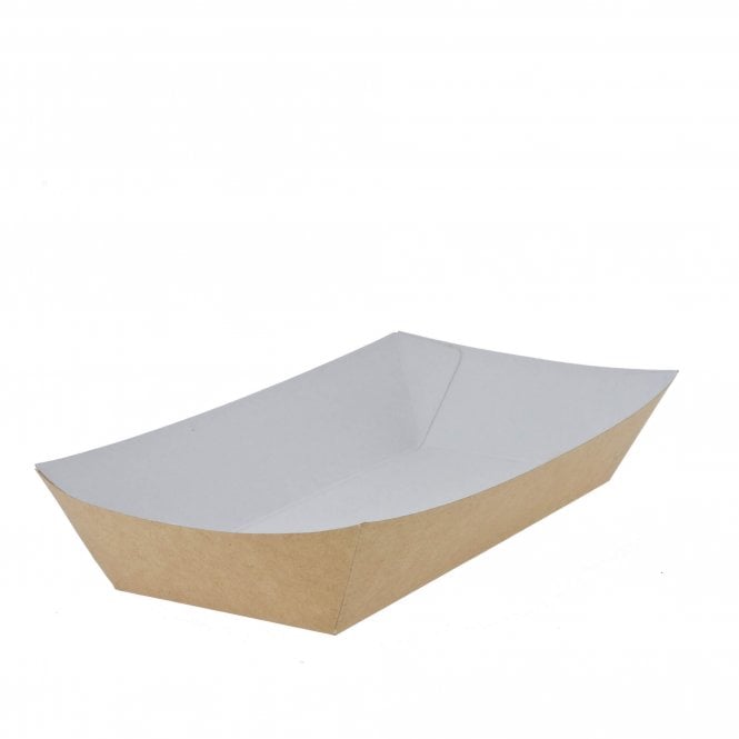 Kraft Chip Tray 500pk – Tiki Packaging